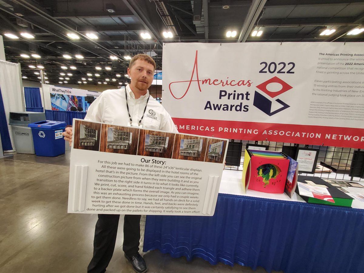 Heritage Wins the Best of Wide Format Printing Category at the America ...